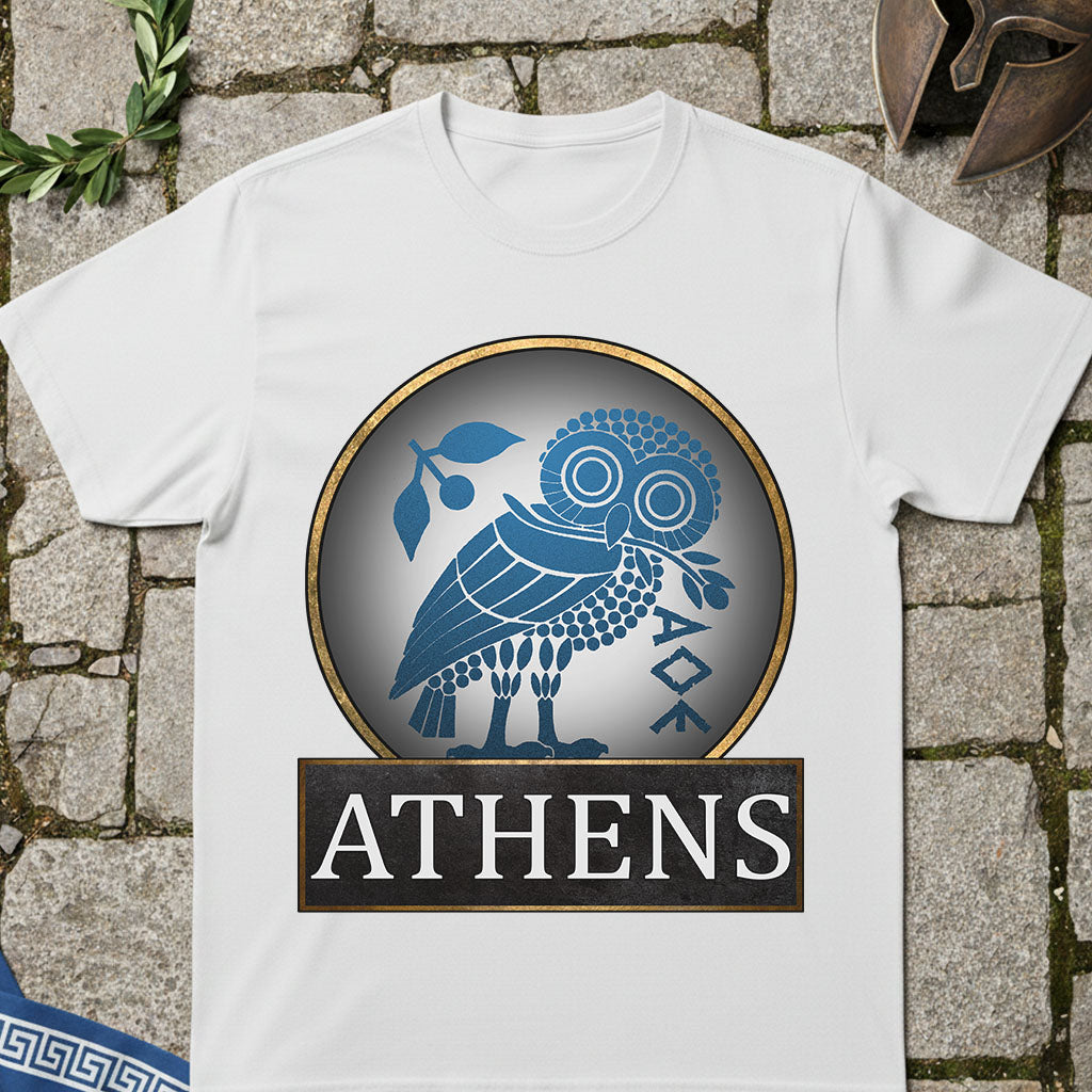Ancient Athens Owl T-Shirt – Agema Apparel
