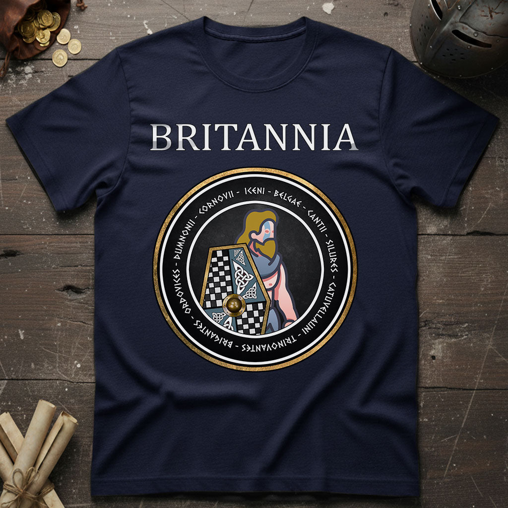 Britannia - Tribes of Ancient Britain - Woad Warrior T-Shirt – Agema ...