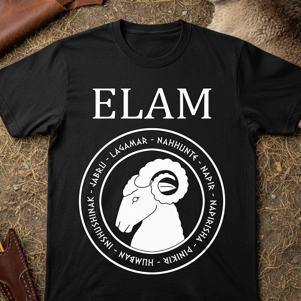 Elam - Ancient Elamite Gods T-Shirt – Agema Apparel