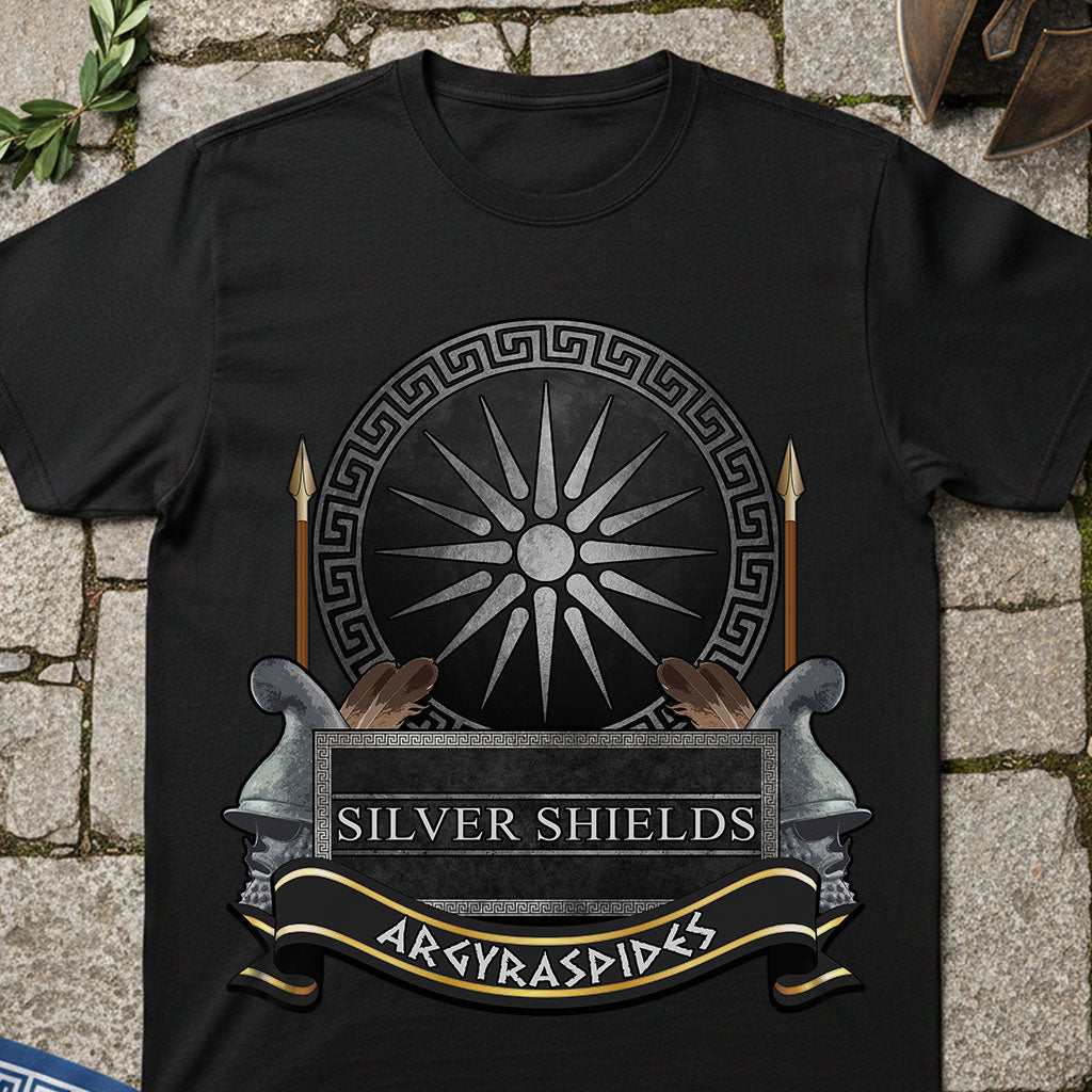 Silver Shields Argyraspides T-Shirt – Agema Apparel