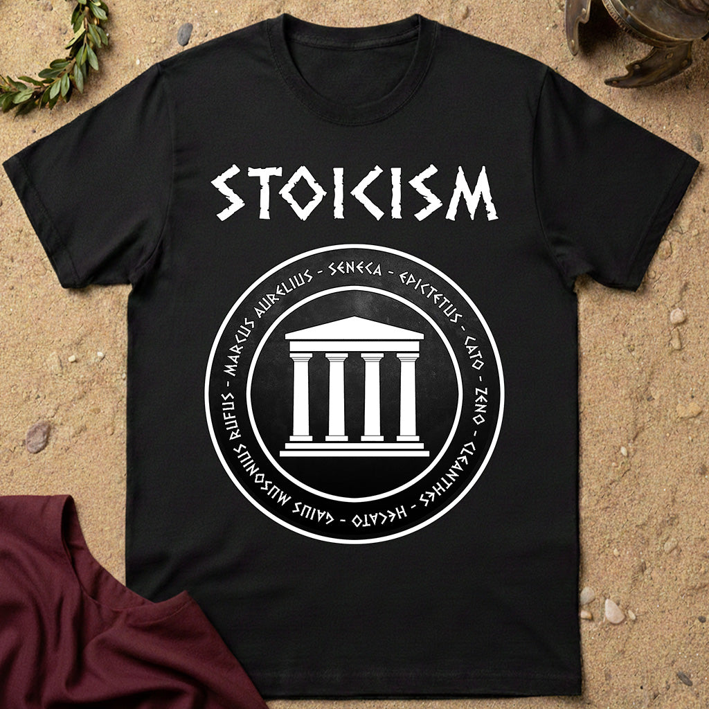 Stoicism - Ancient Greek and Roman Philosophers T-Shirt – Agema Apparel