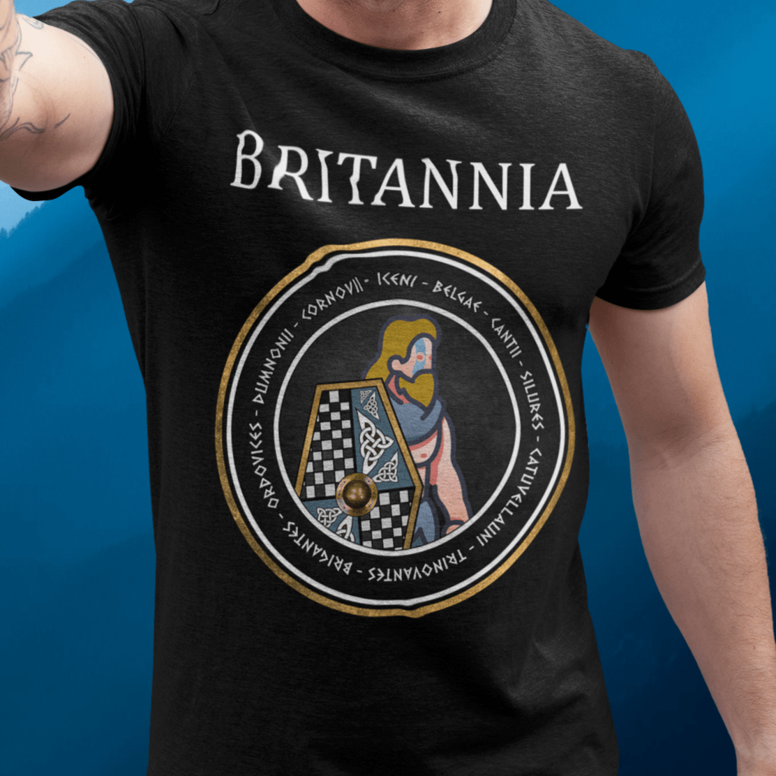 Britannia - Tribes of Ancient Britain - Woad Warrior T-Shirt – Agema ...